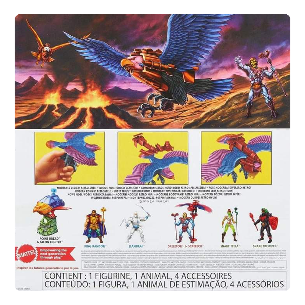 SKELETOR & SCREECH 2PK - MASTERS OF THE UNIVERSE ORIGINS – Bee Geek Collectibles