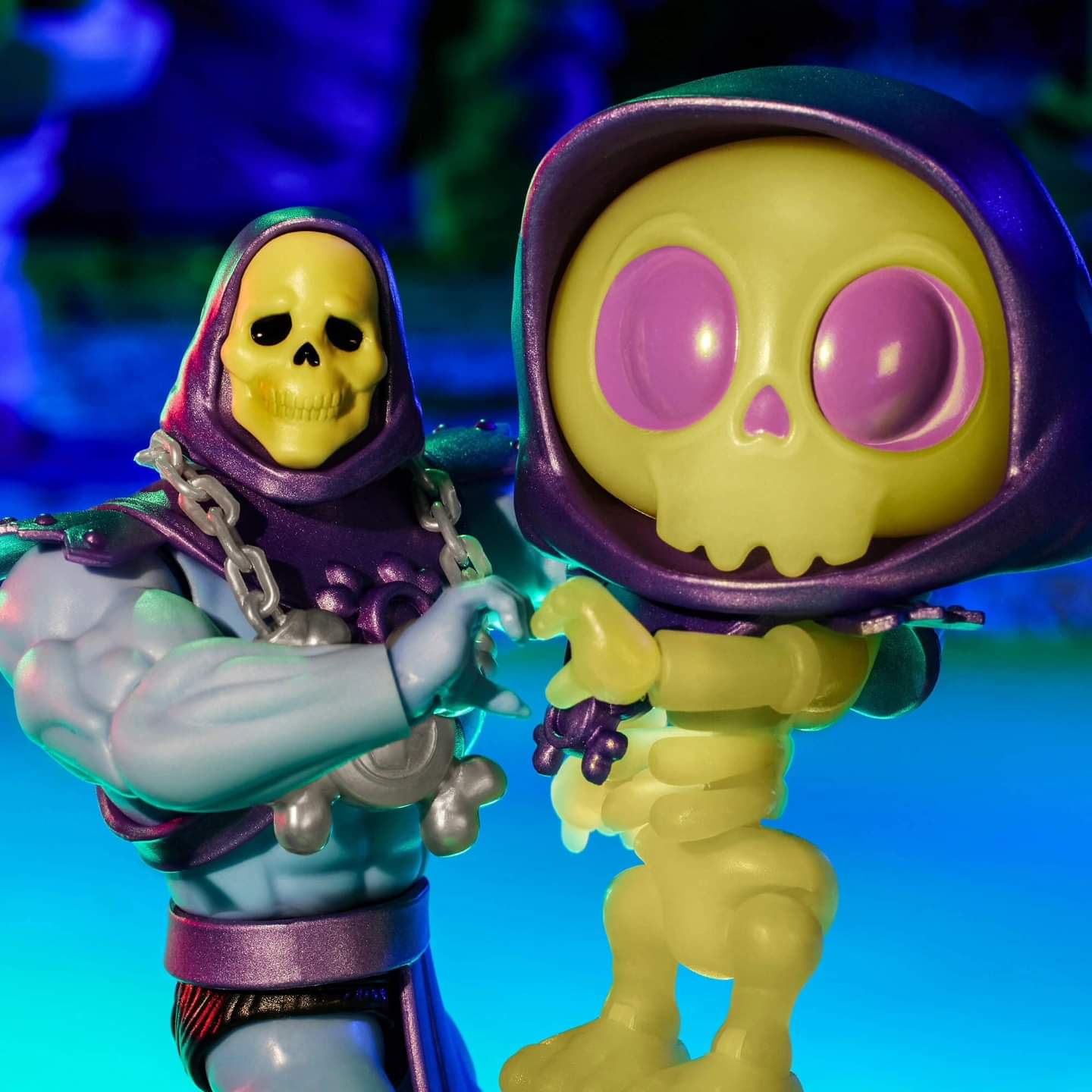 SKELETOR X VEEFRIENDS 2PACK - MASTERS OF THE UNIVERSE ORIGINS – Bee Geek Collectibles