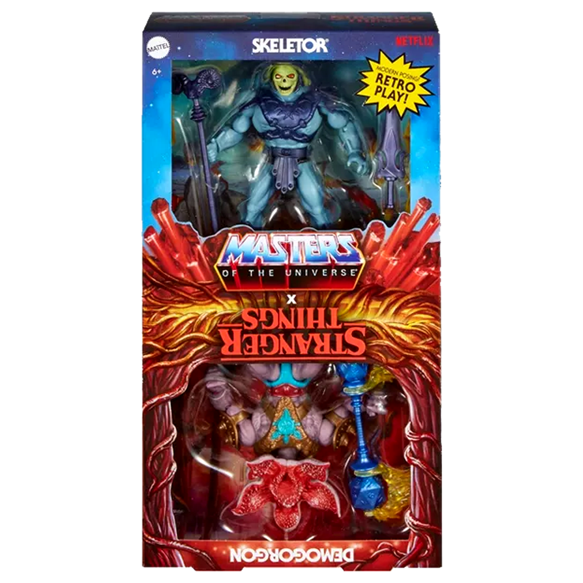 SKELETOR / DEMOGORGON - MASTERS OF THE UNIVERSE x STRANGER THINGS – Bee ...