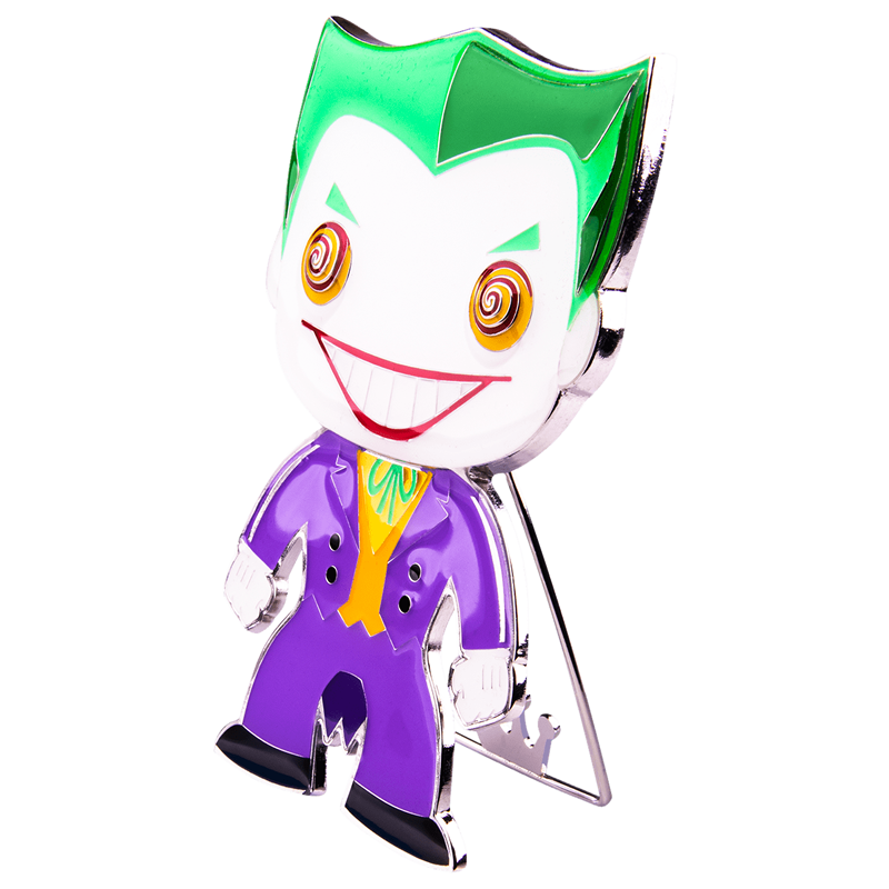 THE JOKER - 4" ENAMEL PIN – Bee Geek Collectibles