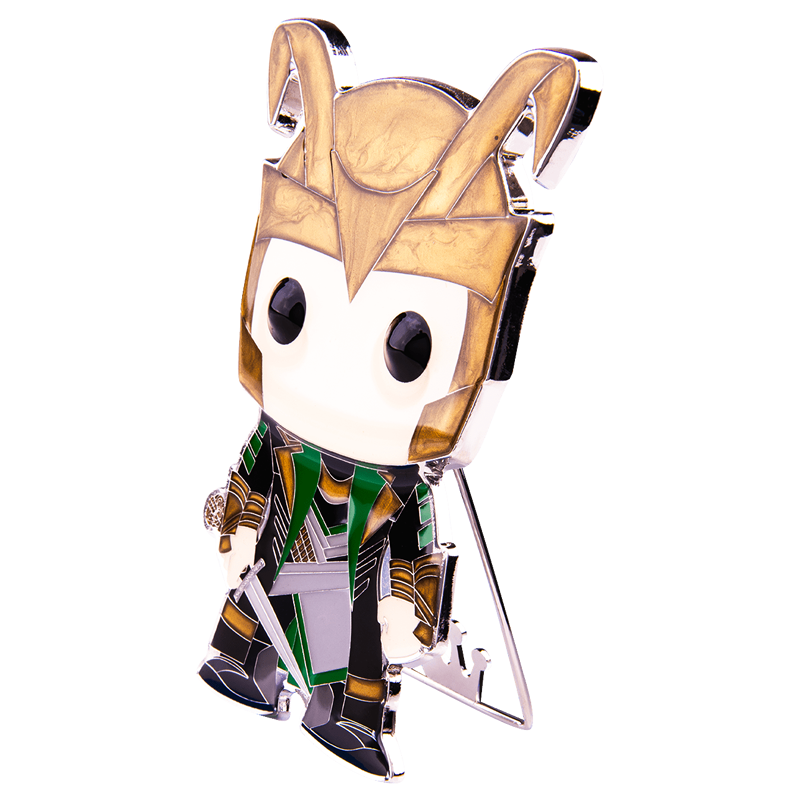 LOKI - 4" ENAMEL PIN – Bee Geek Collectibles